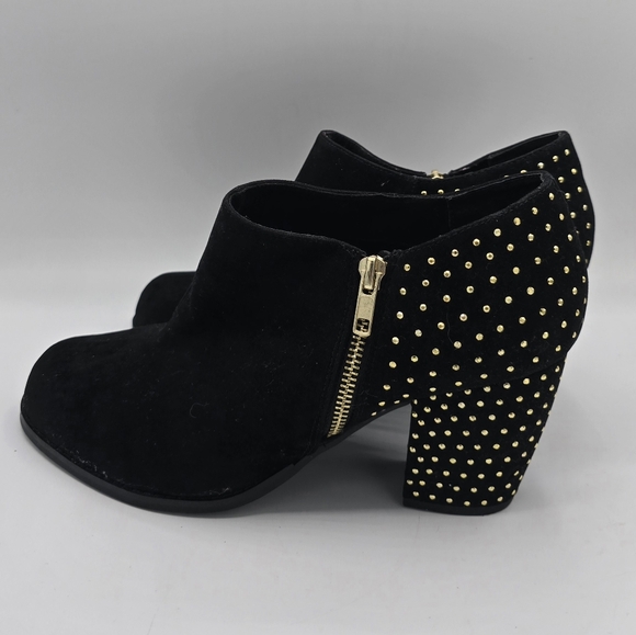 Joan Boyce | Shoes | Joan Boyce Womens Makayley Booties Black Fauz ...
